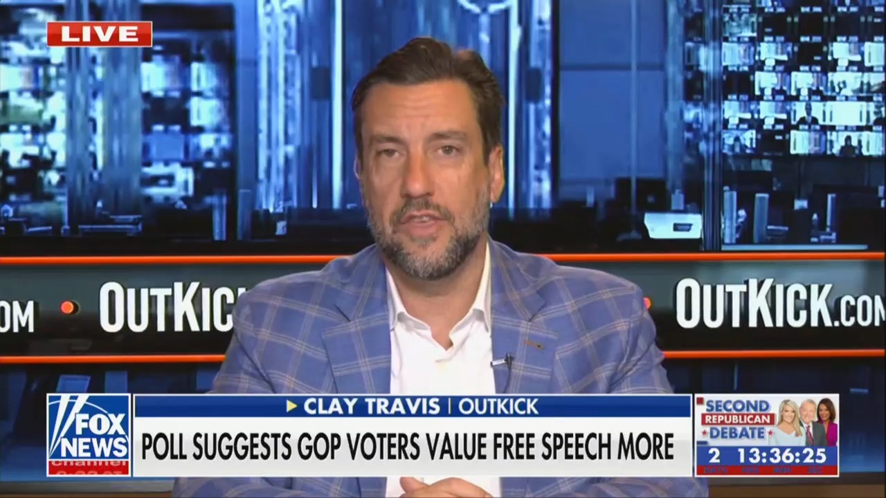 Clay Travis Blames Democrats Over Free Speech—Ignores Trump