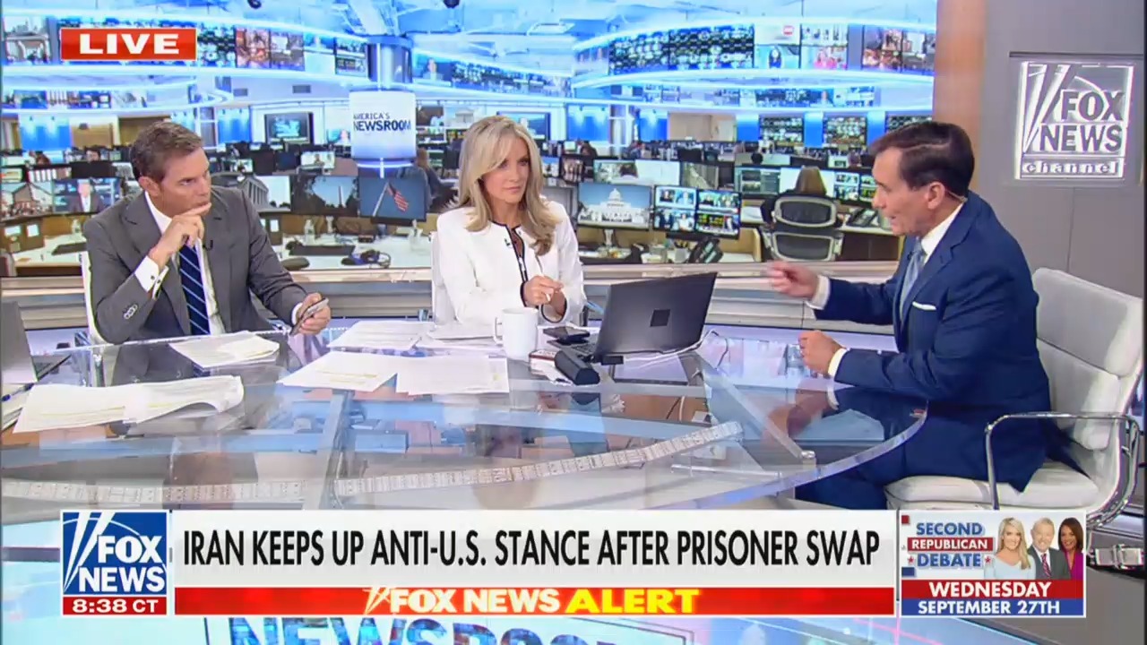 John Kirby Spars with Dana Perino Over Iranian President