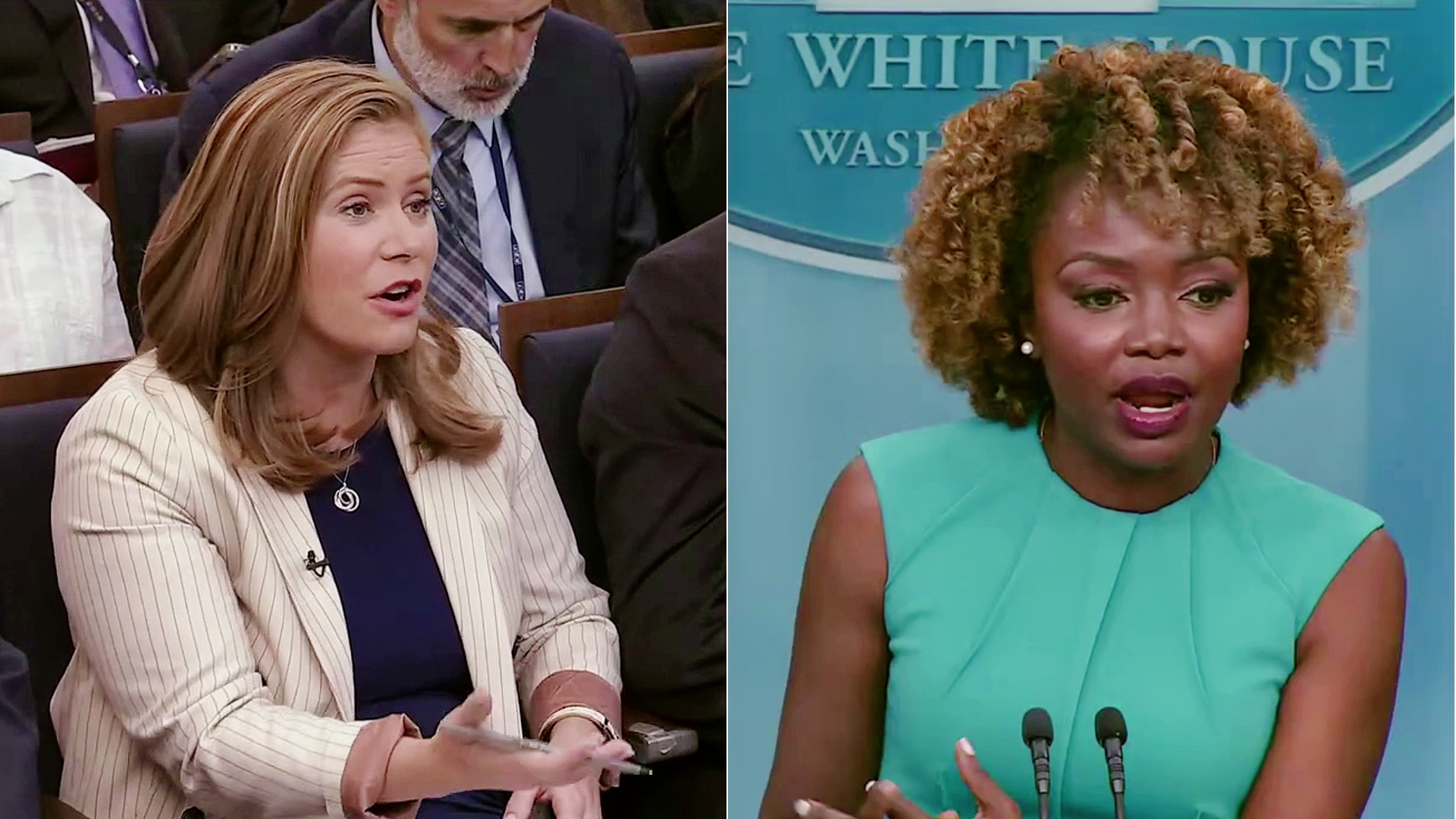 KJP Shuts Down Q on Private Biden/Hunter Talk Post-Charges