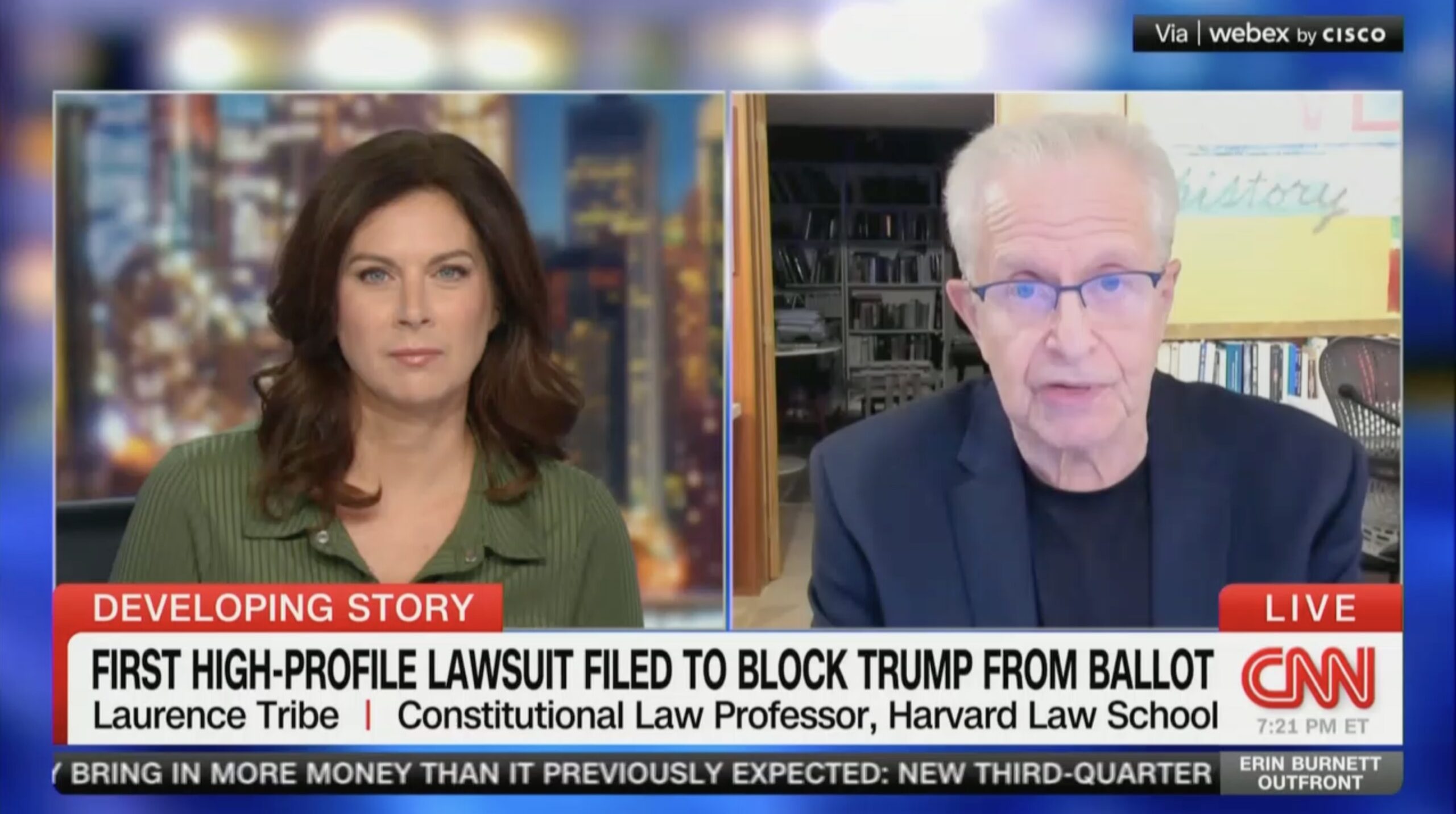 Laurence Tribe Rails Against 'Hack' Jonathan Turley: 'Doesn't Know What He's Talking About'