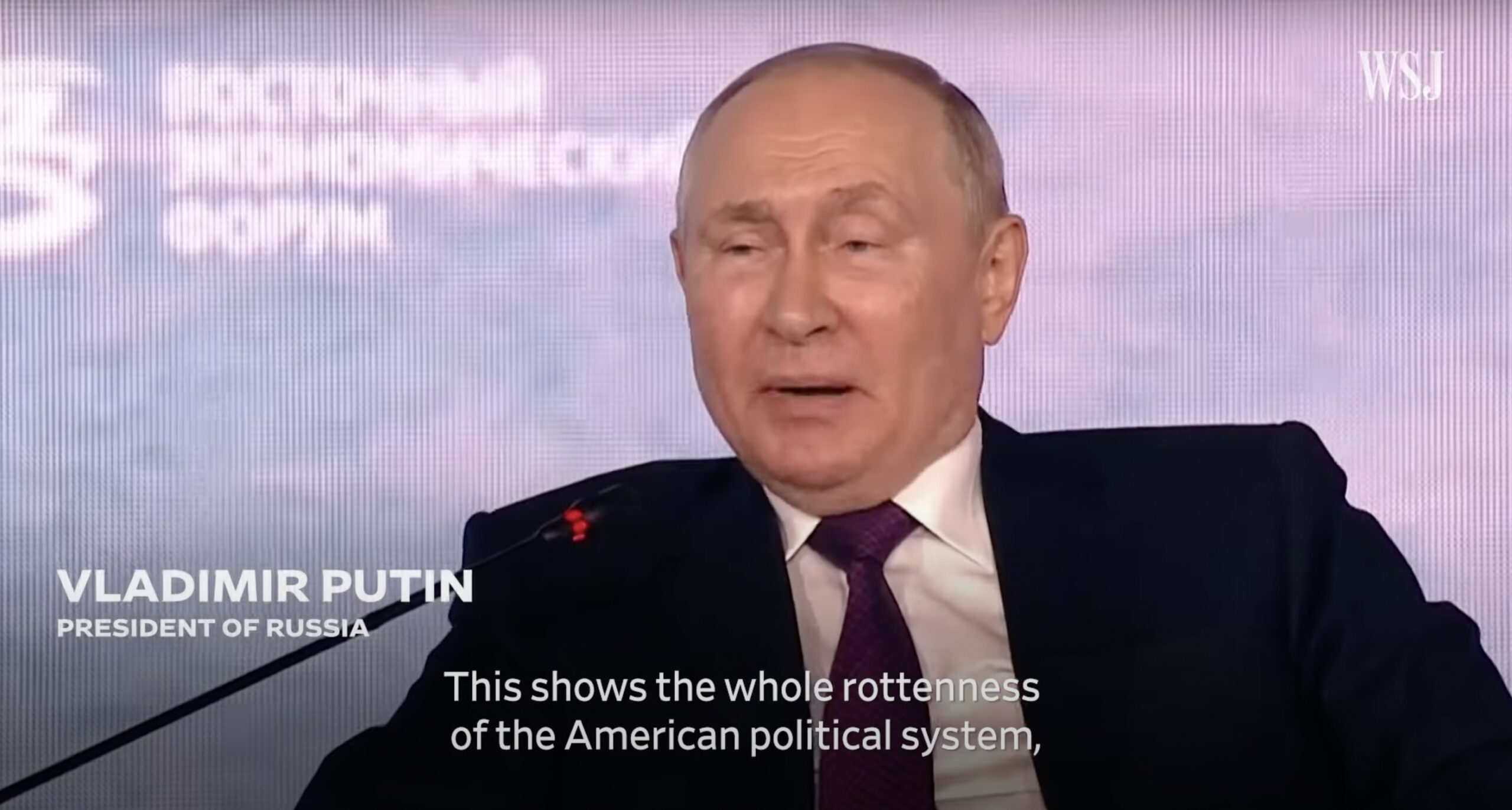 Putin Defends Trump From Criminal Indictments