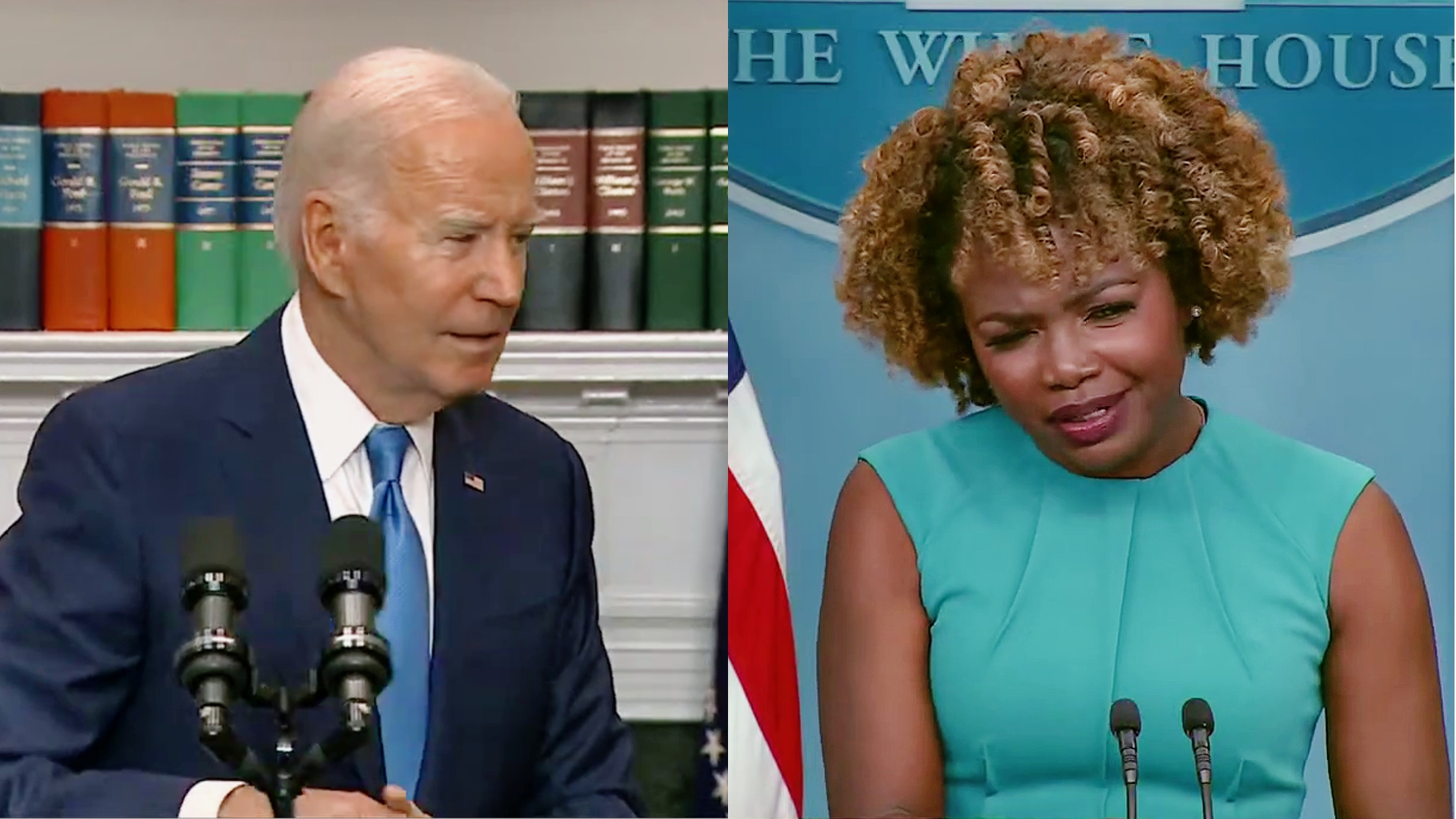 Reporters Ask Biden and KJP 'SHOULD HUNTER GET A PARDON?'