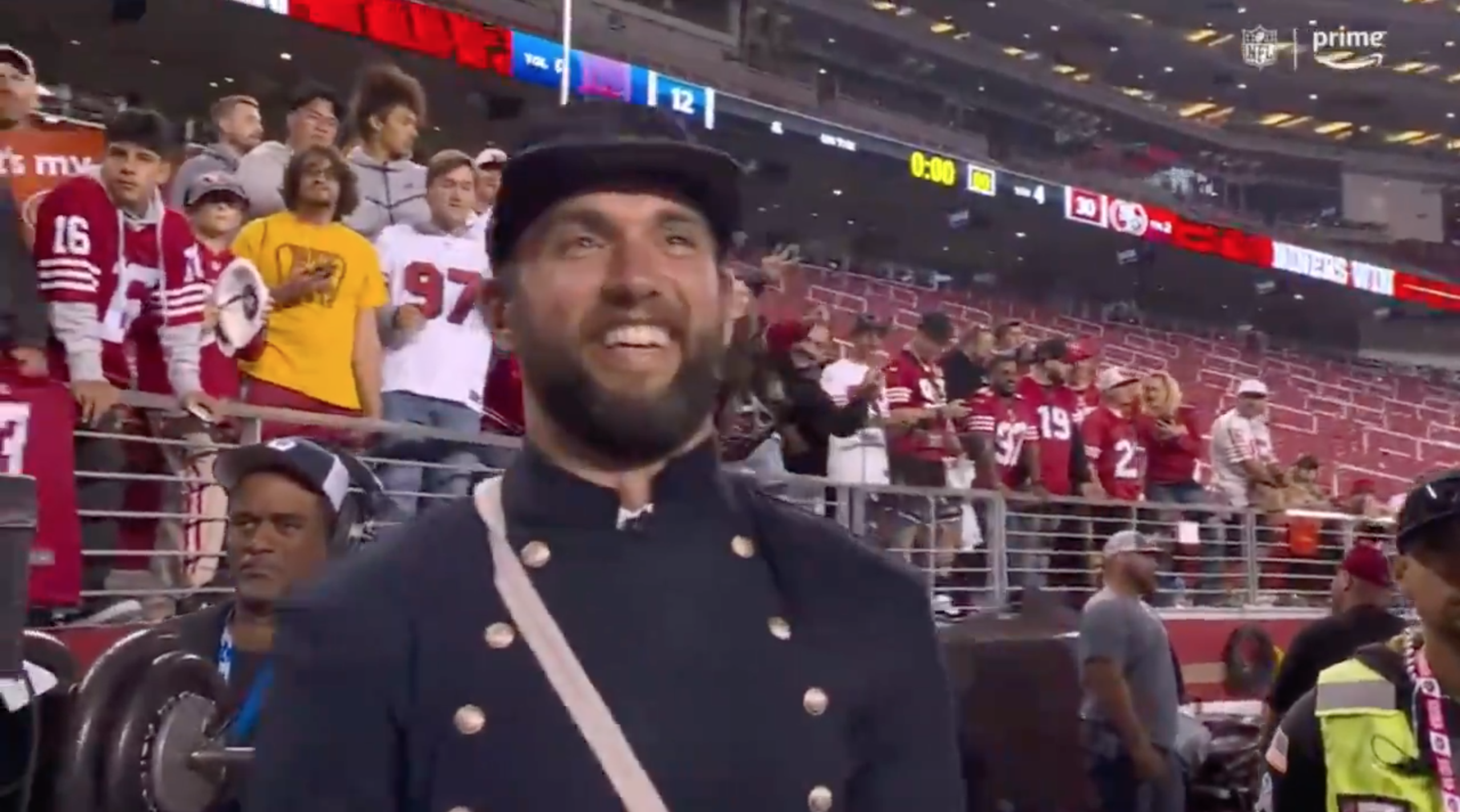 Andrew Luck Brings Meme to Life on Thursday Night Football