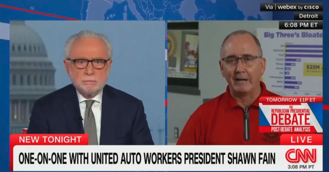Shawn Fain TORCHES Trump's 'Pathetic' Record On Unions