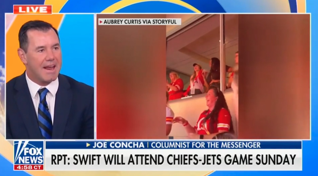 Fox’s Joe Concha Clutches His Pearls Because Taylor Swift Yelled an F-Bomb