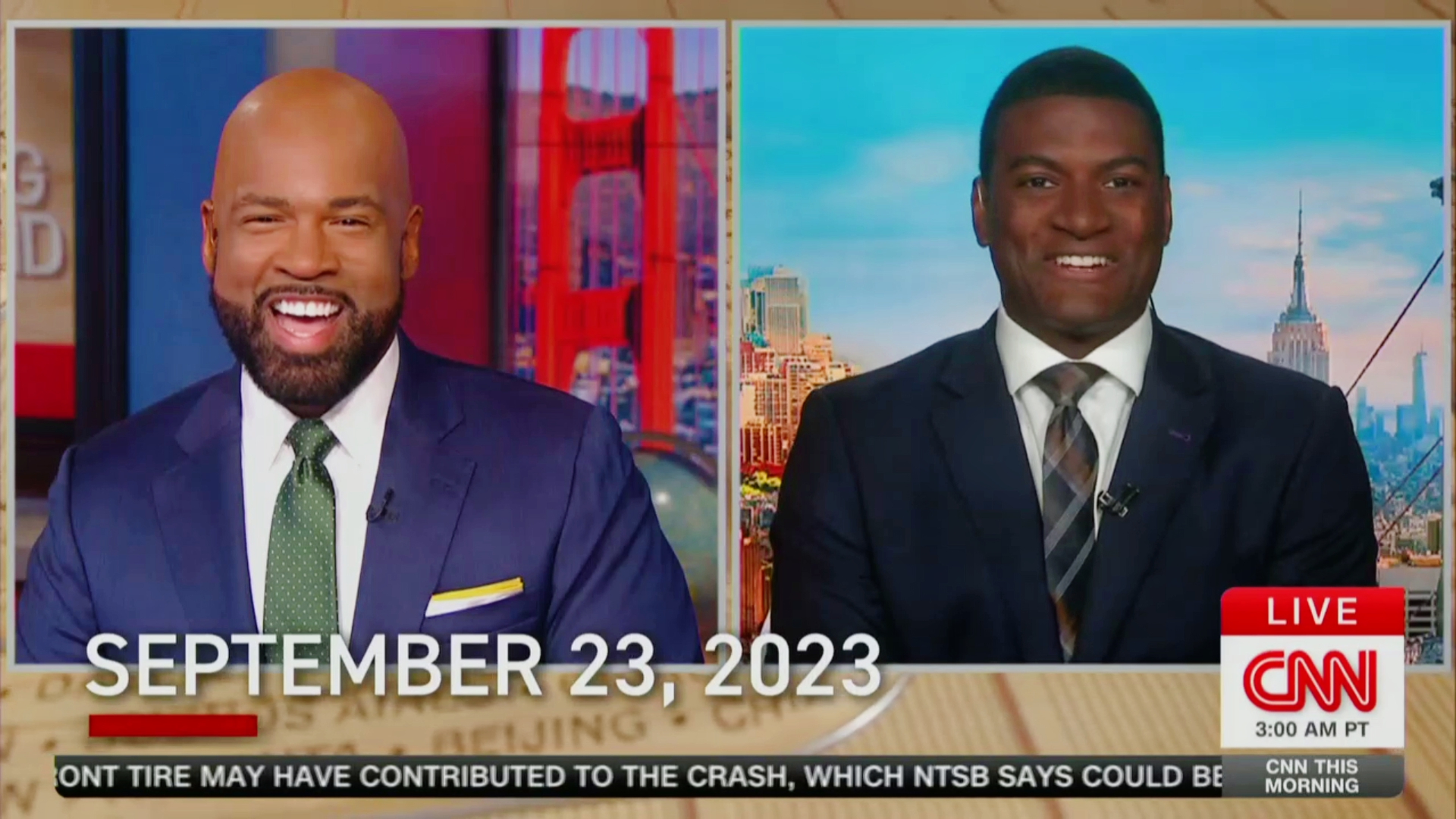 'This is History!' CNN Anchors Celebrate Happy Accident