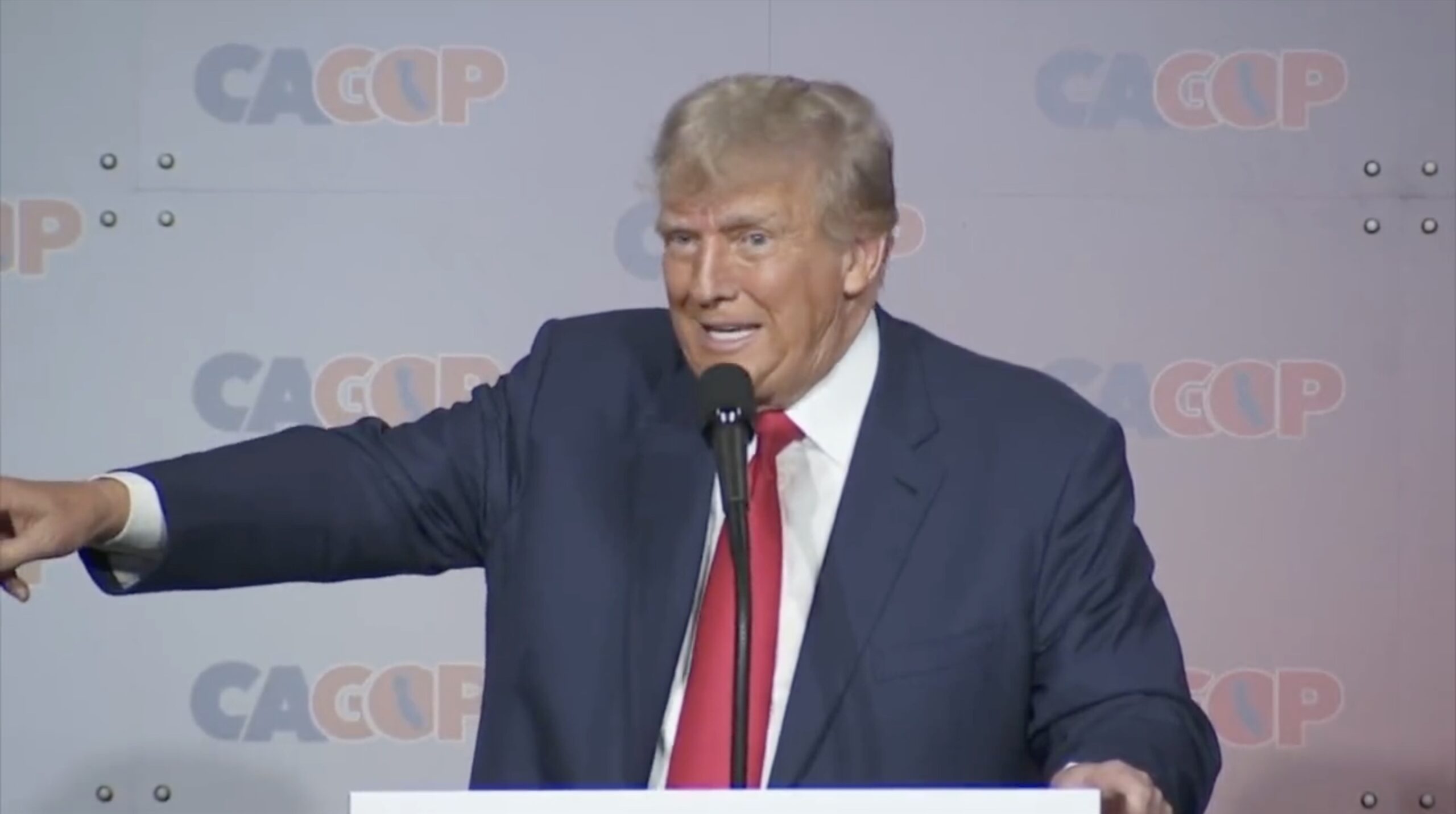 Trump Drops the F-Bomb During California GOP Speech