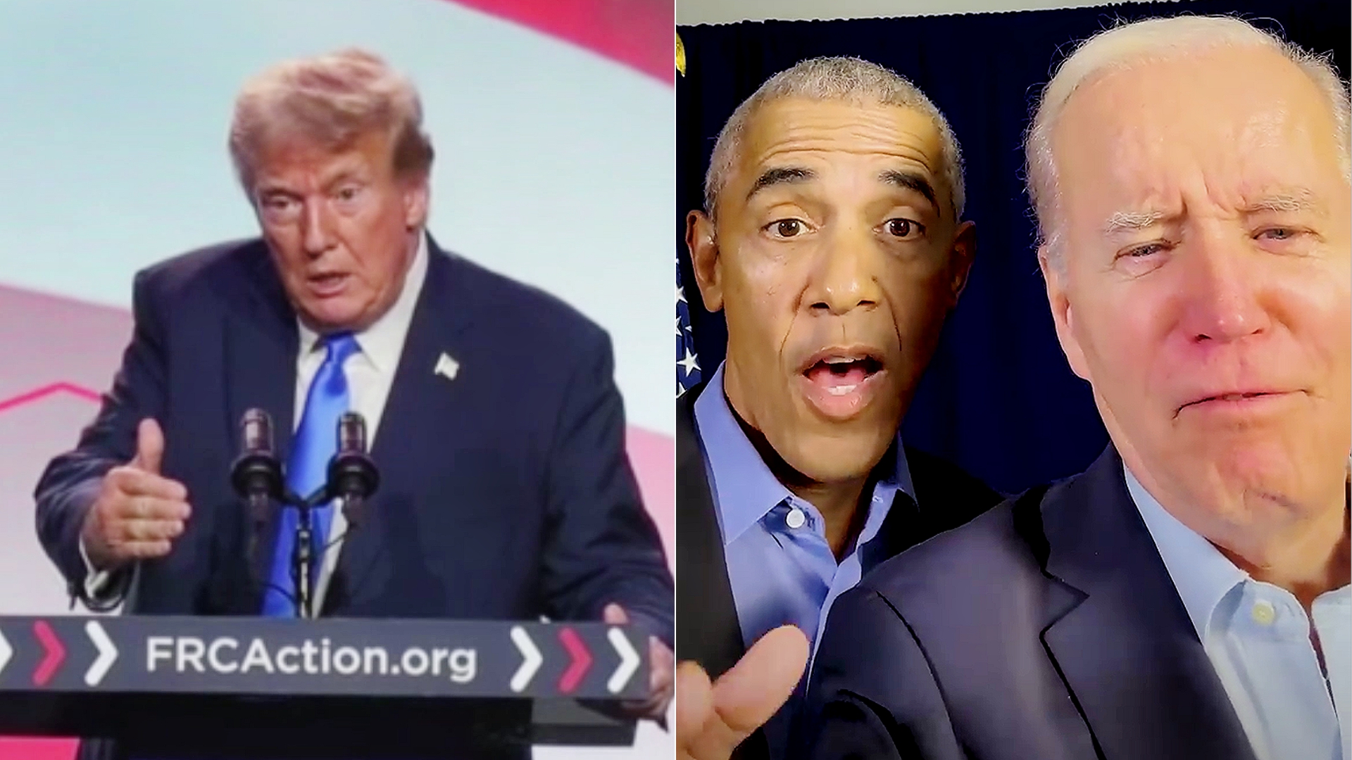 Trump Claims He Beat Obama — After Attacking Biden Cognitive