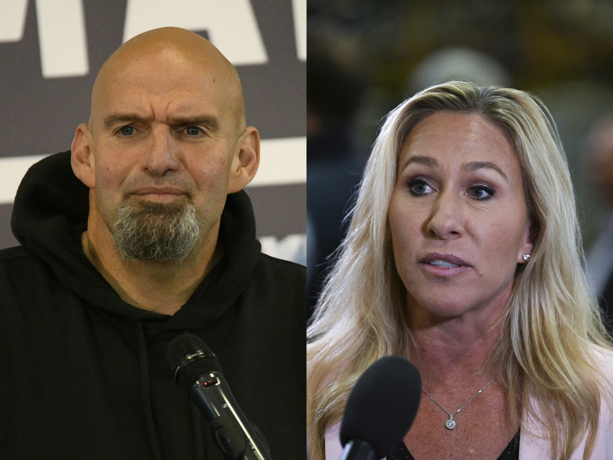Fetterman Rips MTG For Showing Off Hunter Biden’s ‘Ding-a-Ling’ Amid ...