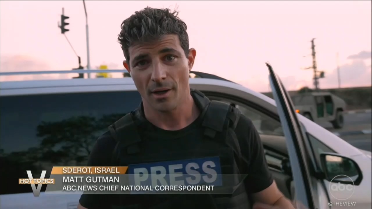 ABC Correspondent Rushed to Safety During Israel Live Shot