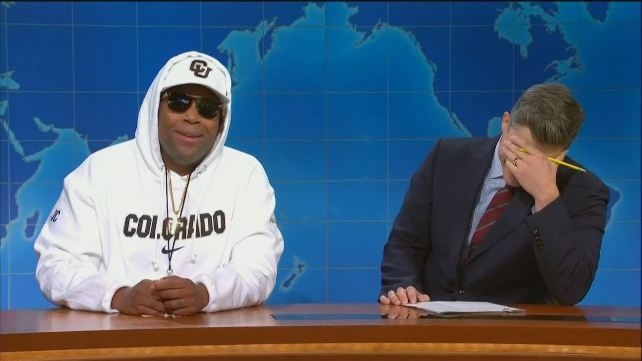 Colorado Coach Deion Sanders Lampooned By SNL Weekend Update