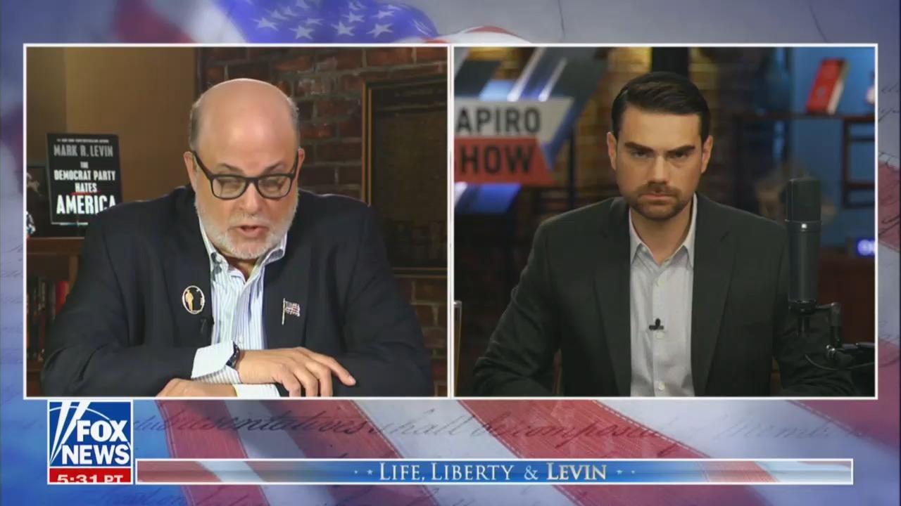 Mark Levin & Ben Shapiro Roast Media Over Israel Coverage