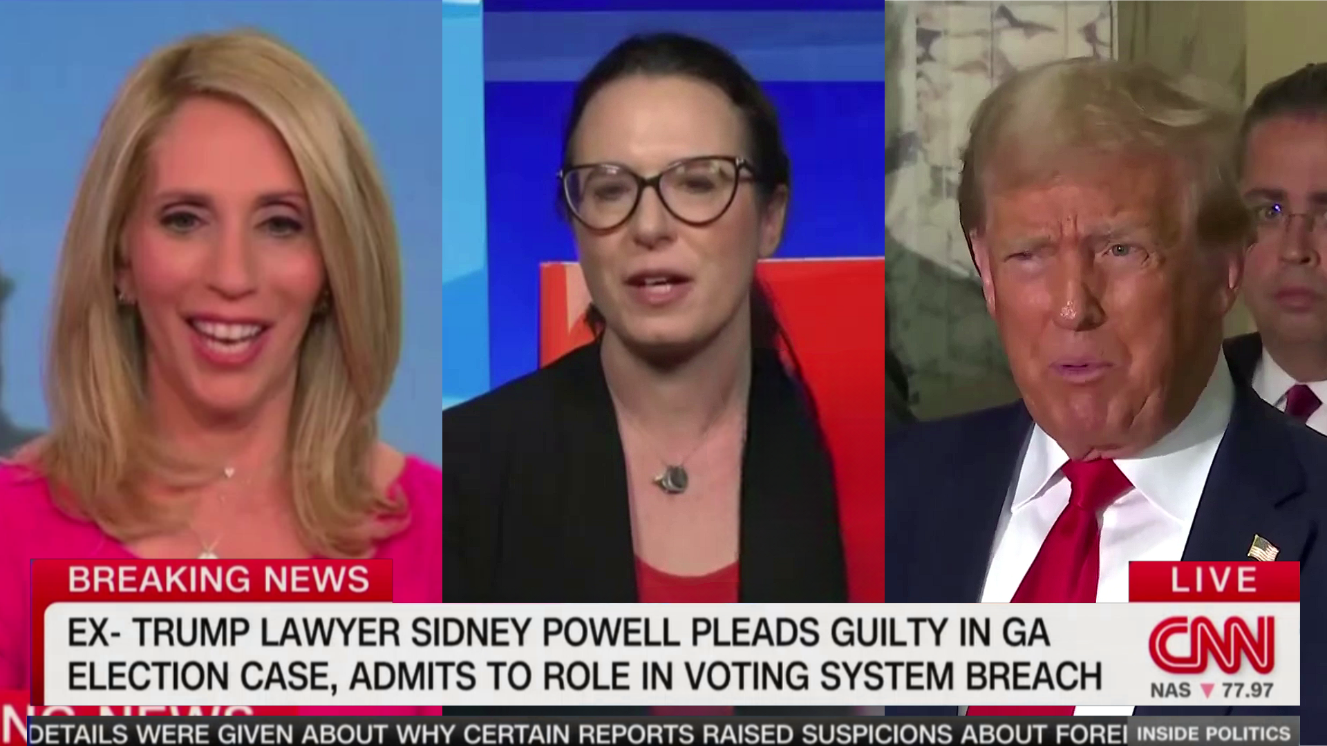 CNN Bash/Haberman Amazed By Coming Sidney Powell Trump Tales