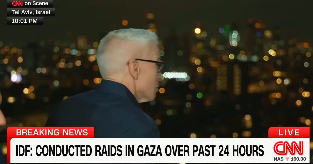 Anderson Cooper Ducks As Explosions, Sirens Erupt During Live CNN ...