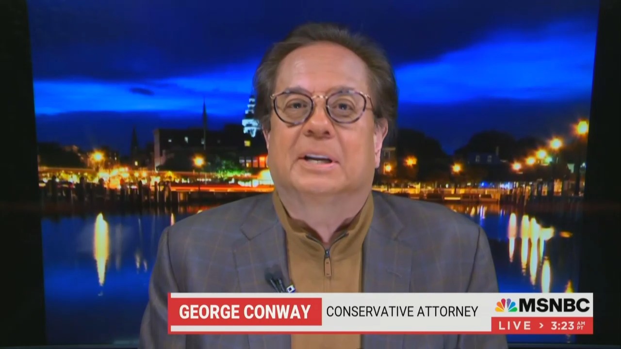 George Conway: Trump Terrified Over Civil Fraud Trial