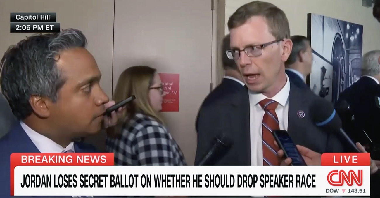Republican Rep. Dusty Johnson Blasts Hardliner Colleagues for Speaker Chaos
