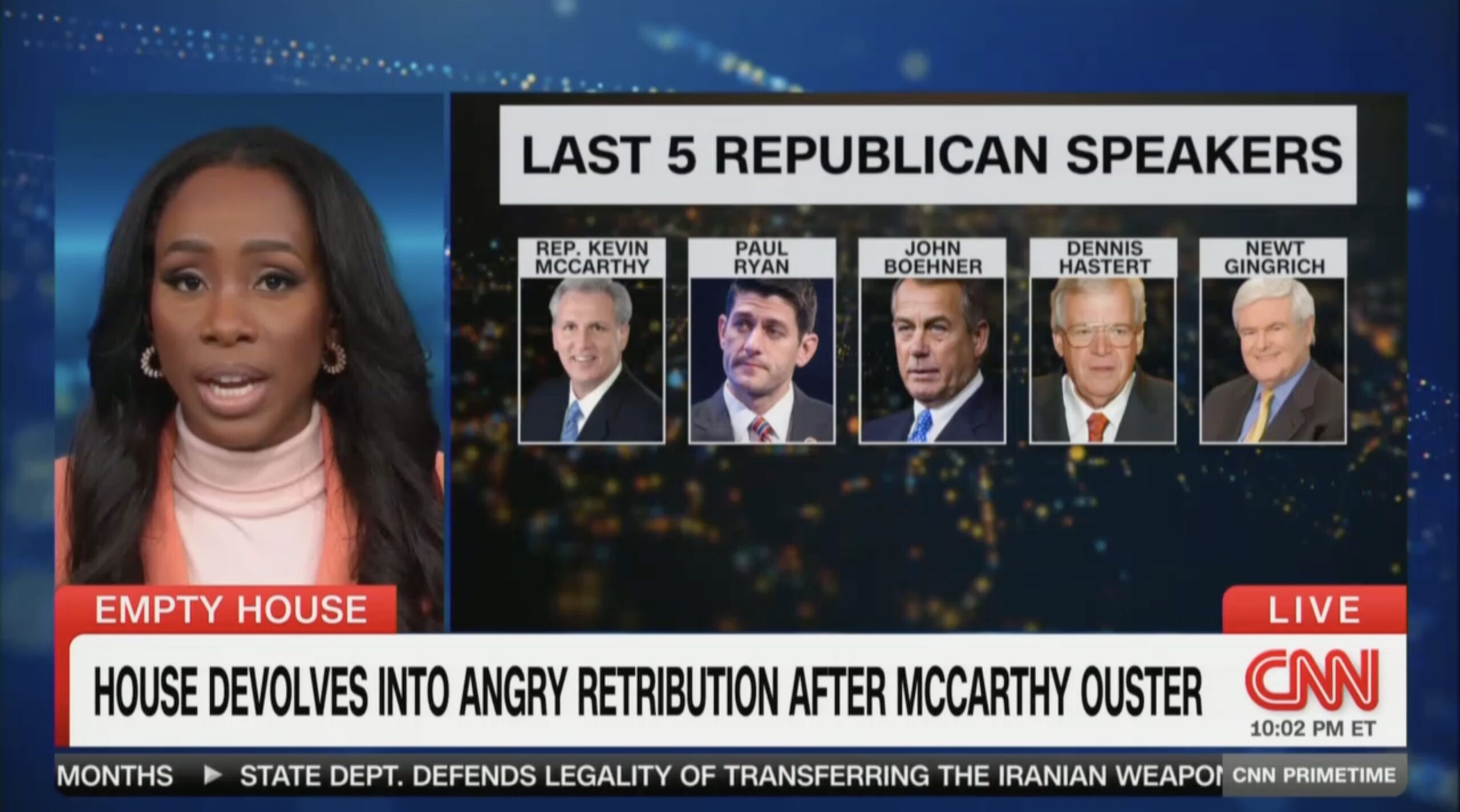 CNN Host Gives Brutal History Of Past 5 GOP Speakers: ‘Ousted,’ ‘Quit,’ ‘Pushed Out,’ ‘In Prison ...