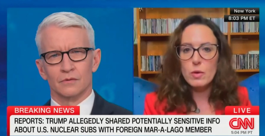 Maggie Haberman Reacts to Report Trump Shared Nuclear Secrets With ...