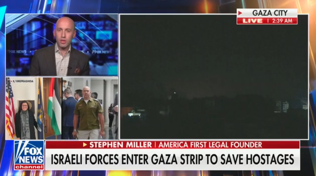 Stephen Miller Criticizes Brian Mast For Wearing IDF Uniform in Congress