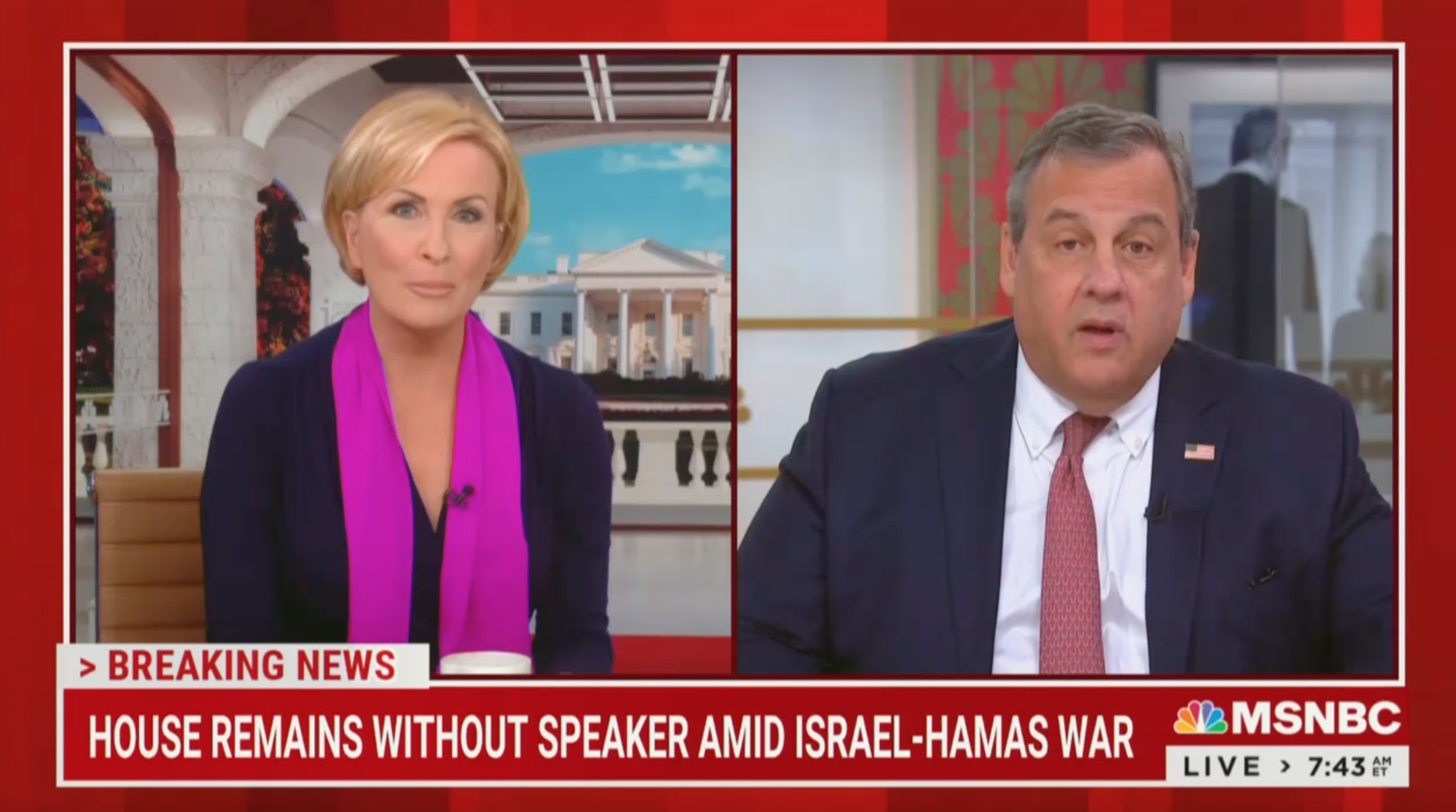 Mika Brzezinski Confronts Chris Christie on Jim Jordan