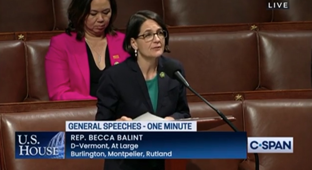 Becca Balint Reads Resolution to Censure Marjorie Taylor Greene