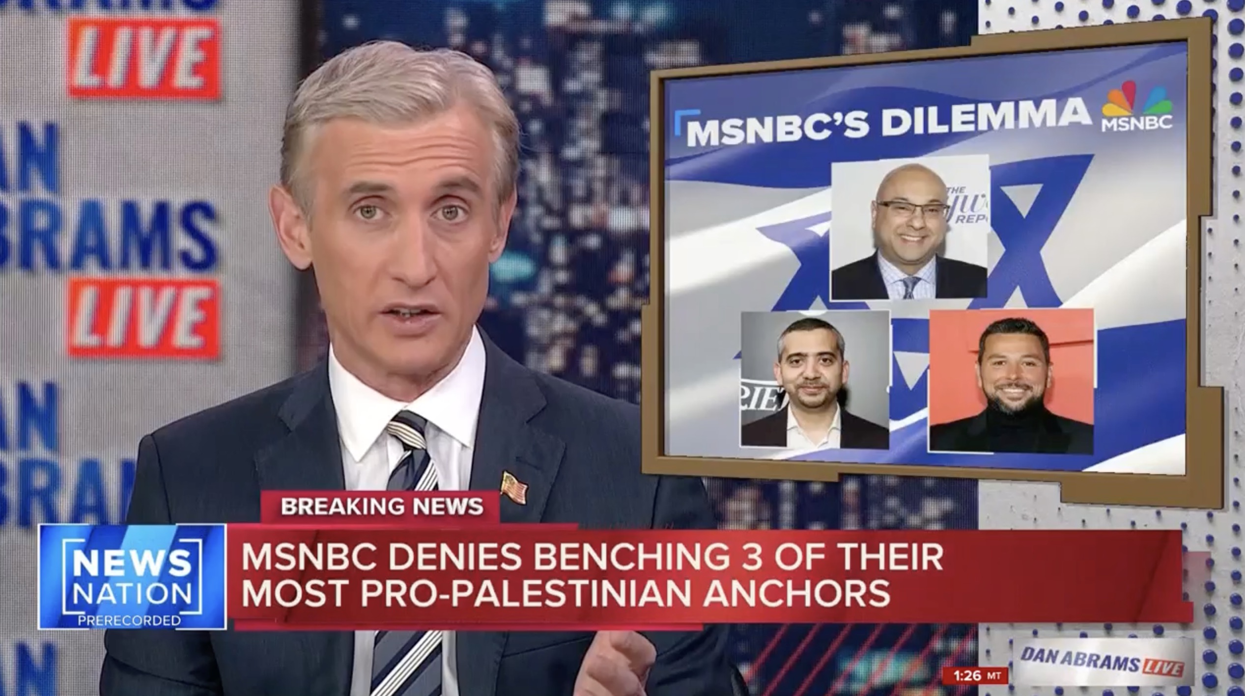 Dan Abrams Slams MSNBC's Handling of Pro-Palestine Hosts