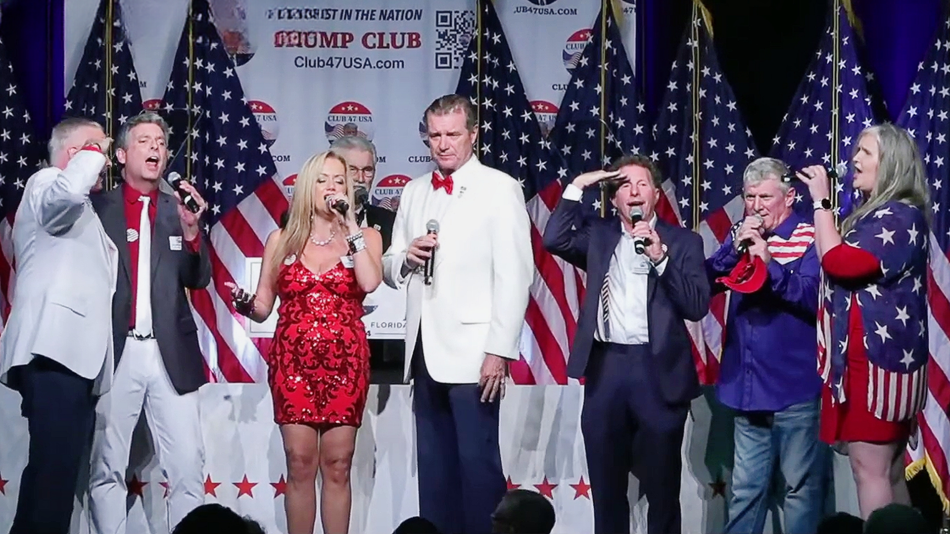Trump Fan 'MAGA 8 Band' Does Truly Jaw-Dropping Performance
