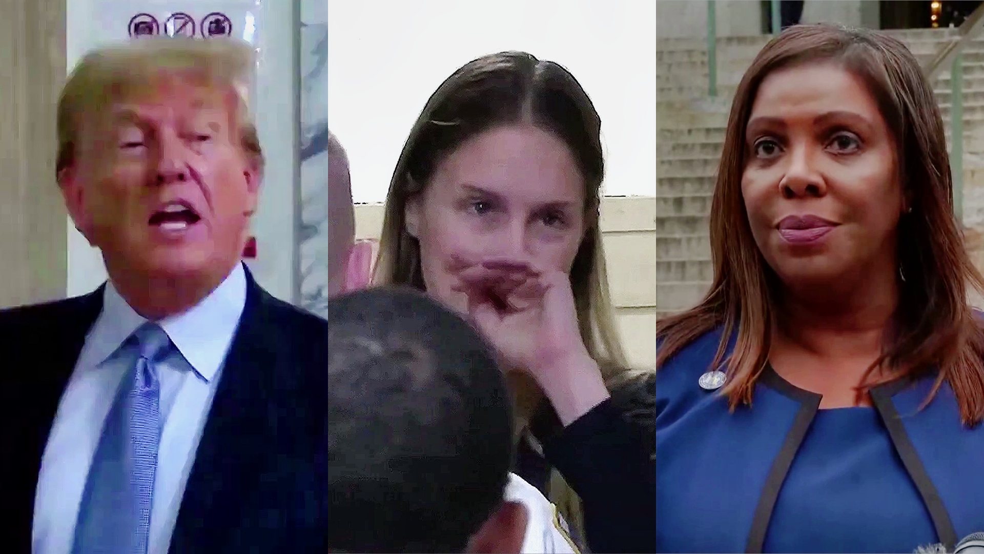 Trump Learns of Arrest at Fraud Trial-Attacks Letitia James