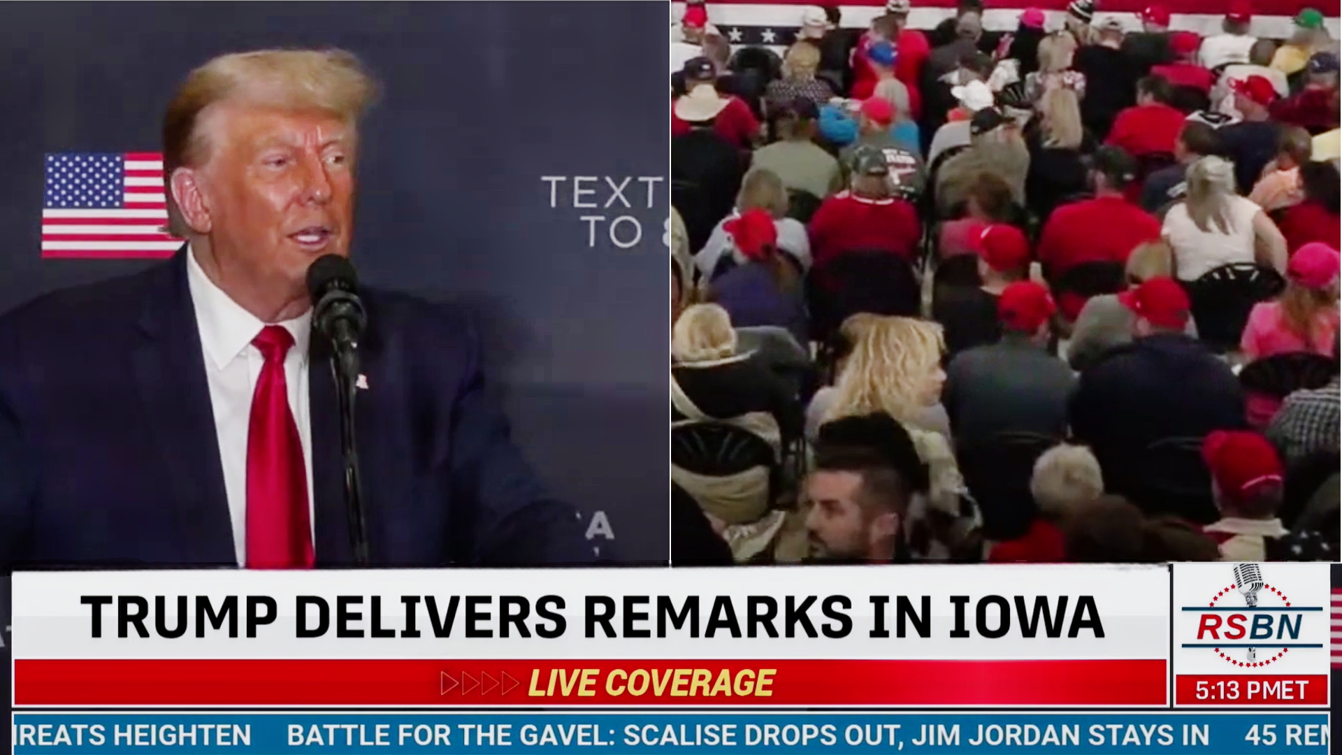 Crowd Roars As Trump Floats Ejecting Biden Officials From US