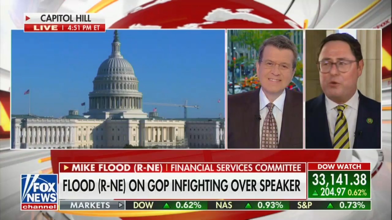 Mike Flood Slams 'Embarrassing' GOP Speaker Debacle on Fox