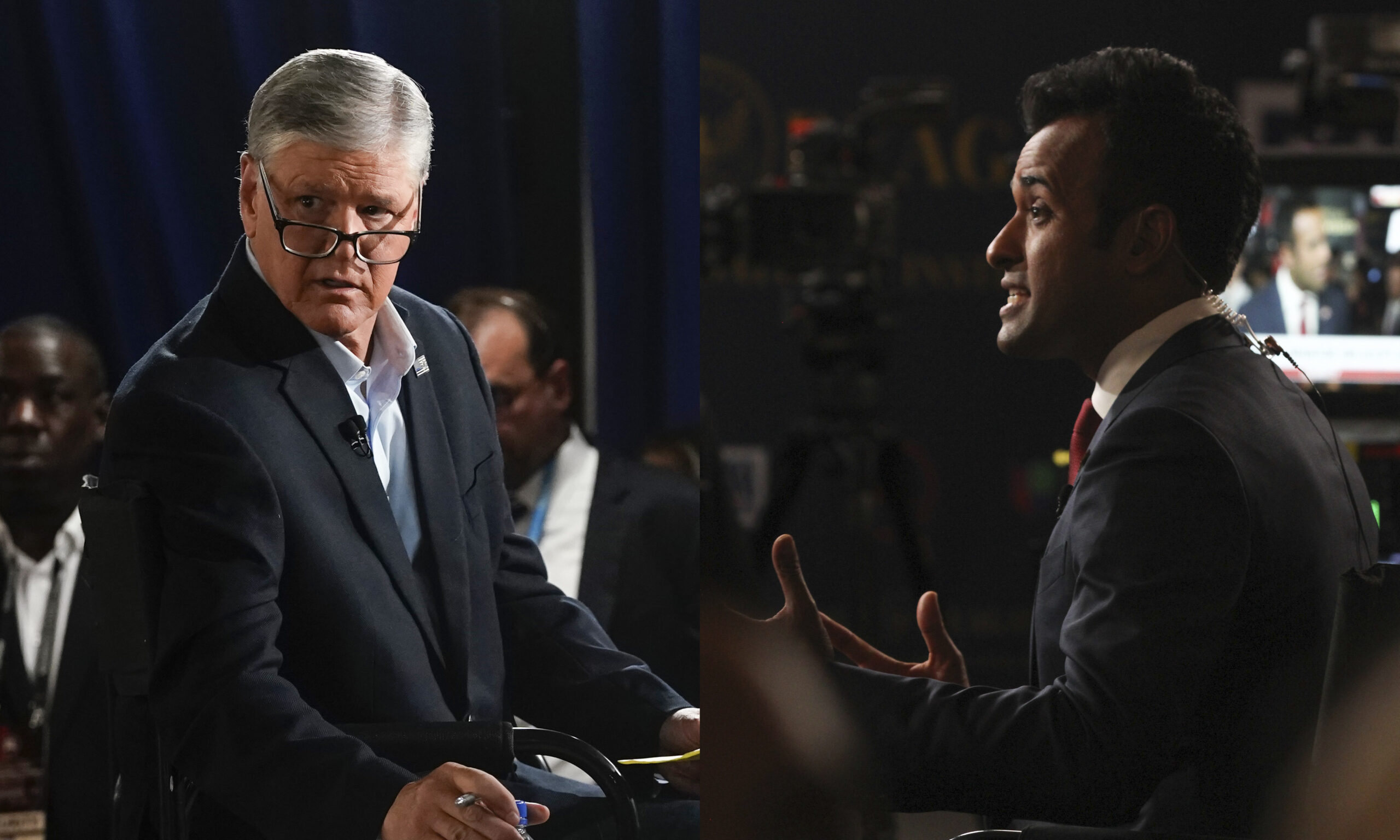 Vivek Ramaswamy Brands Hannity 'Fake News' Following Heated Interview