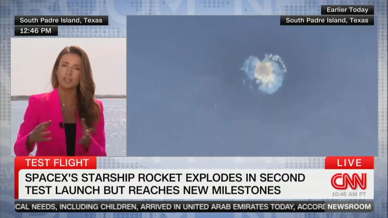 Elon Musk's SpaceX Rocket Blows Up During Descent To Earth