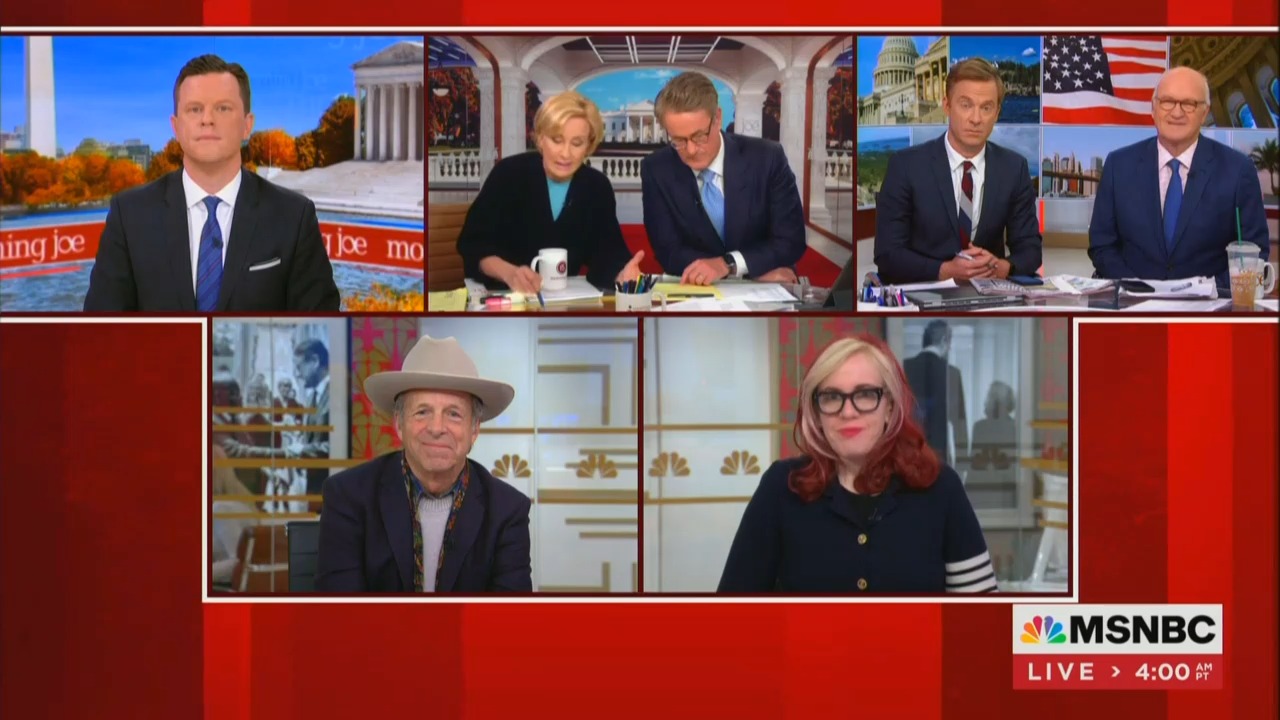 Morning Joe Panel Trips Over Itself Cheerleading for Biden
