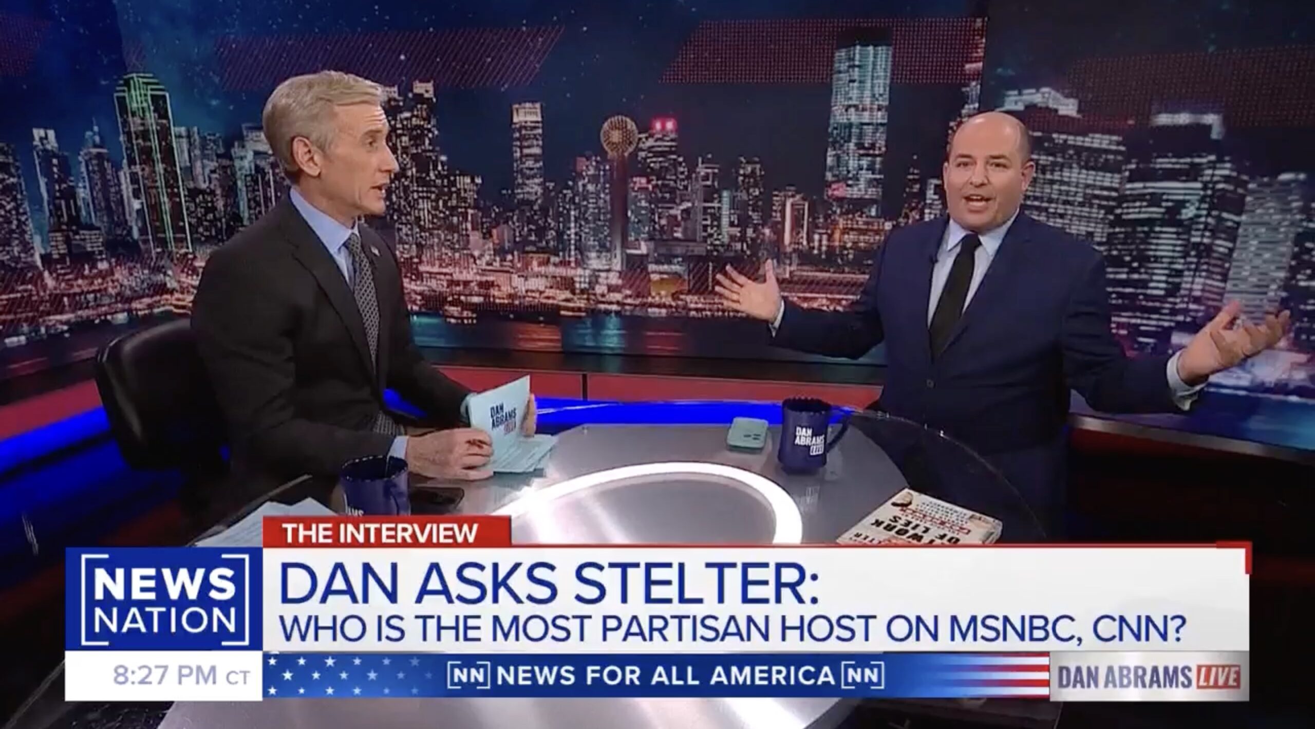Stelter Names Overtly ‘Biased’ Hosts at Fox News and MSNBC