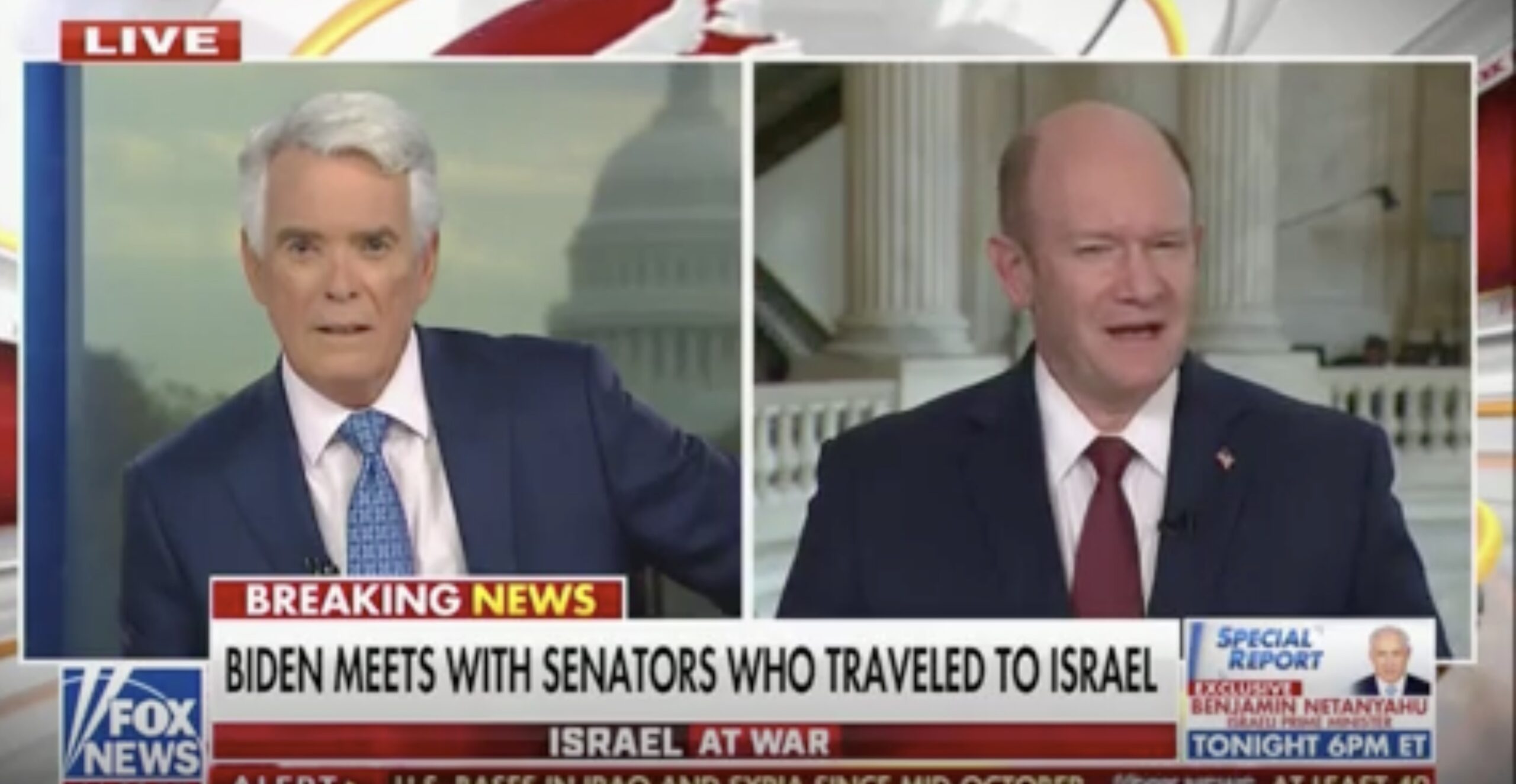 Chris Coons Confused By John Roberts Reference to Camel Butt