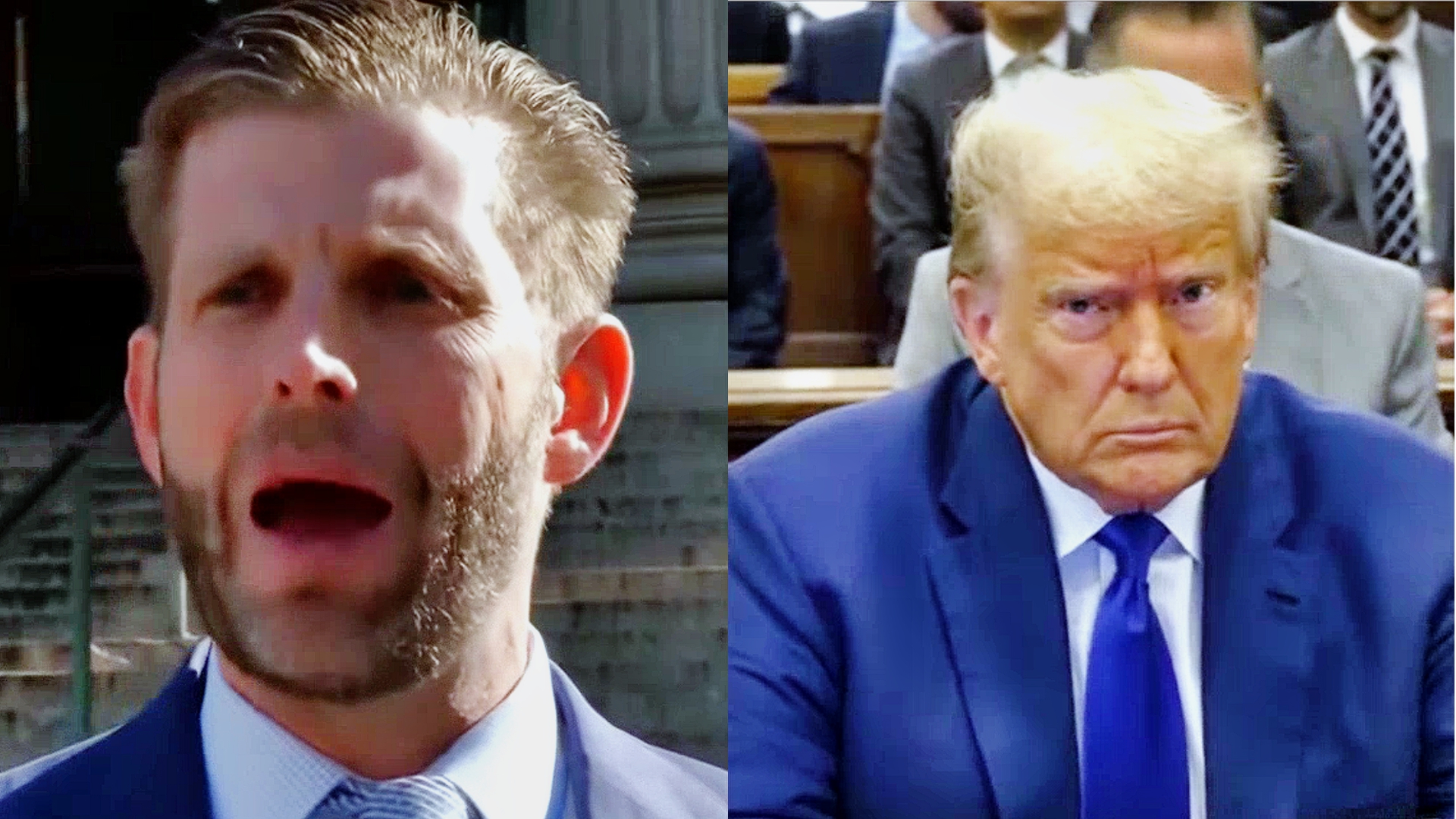 Eric Trump Rant on Murderers/Potholes at Trump Fraud Trial