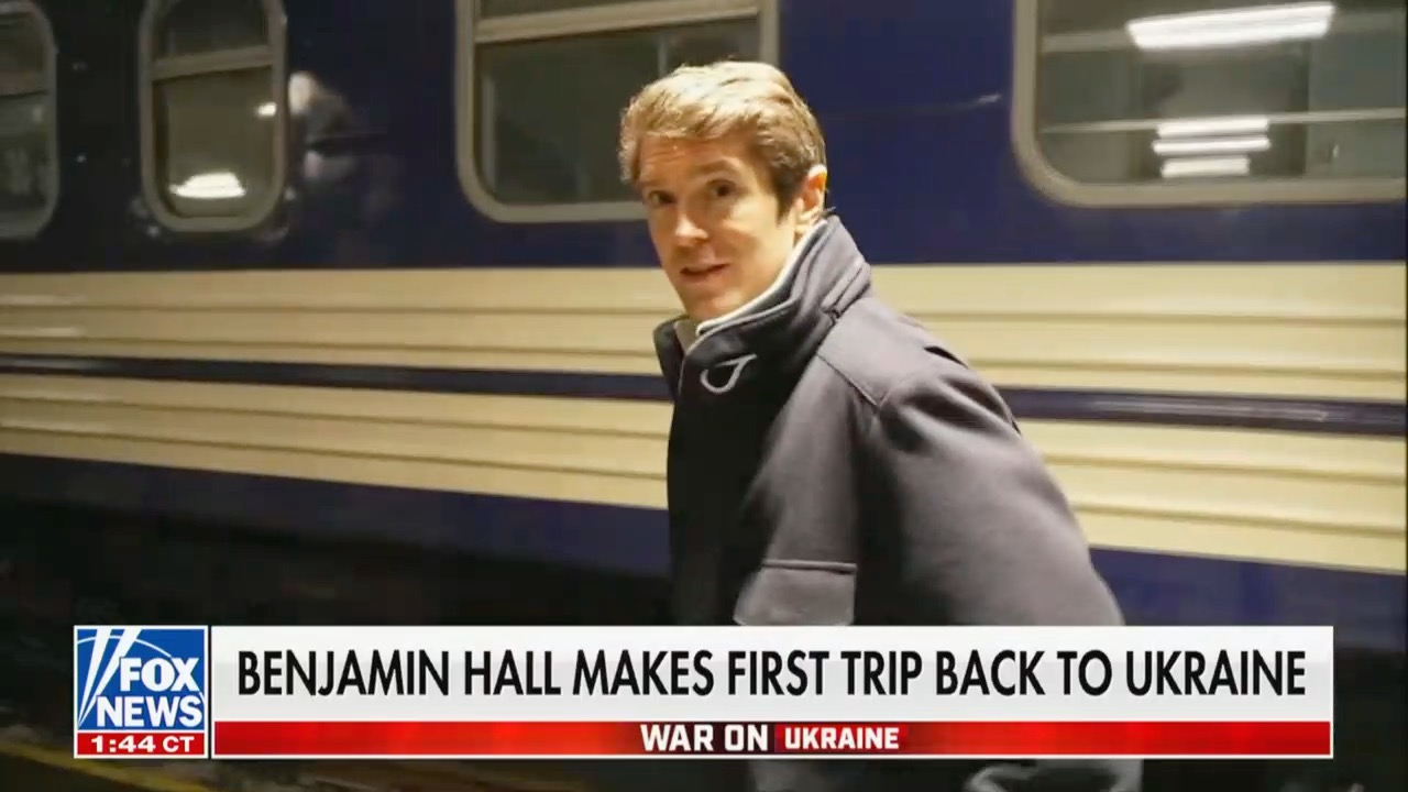 Ben Hall Returns To Ukraine After Nearly Dying In Attack