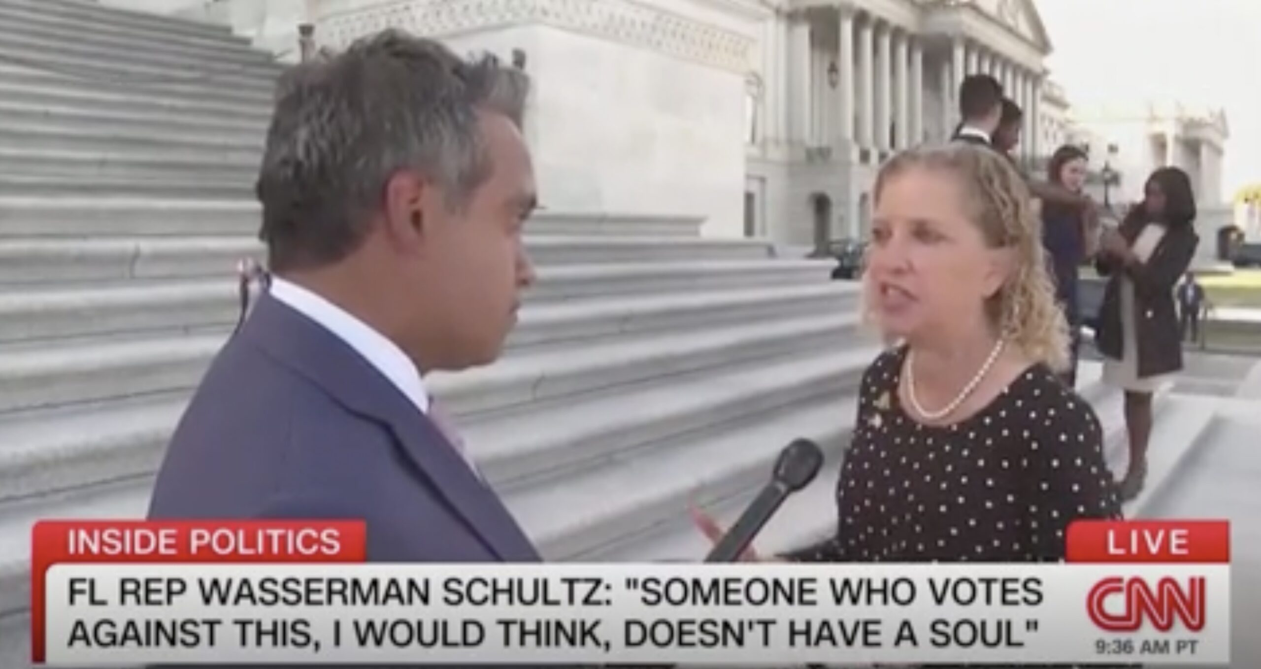 Wasserman Schulz: Dems Don't Have a Soul If They Don't Support Bill