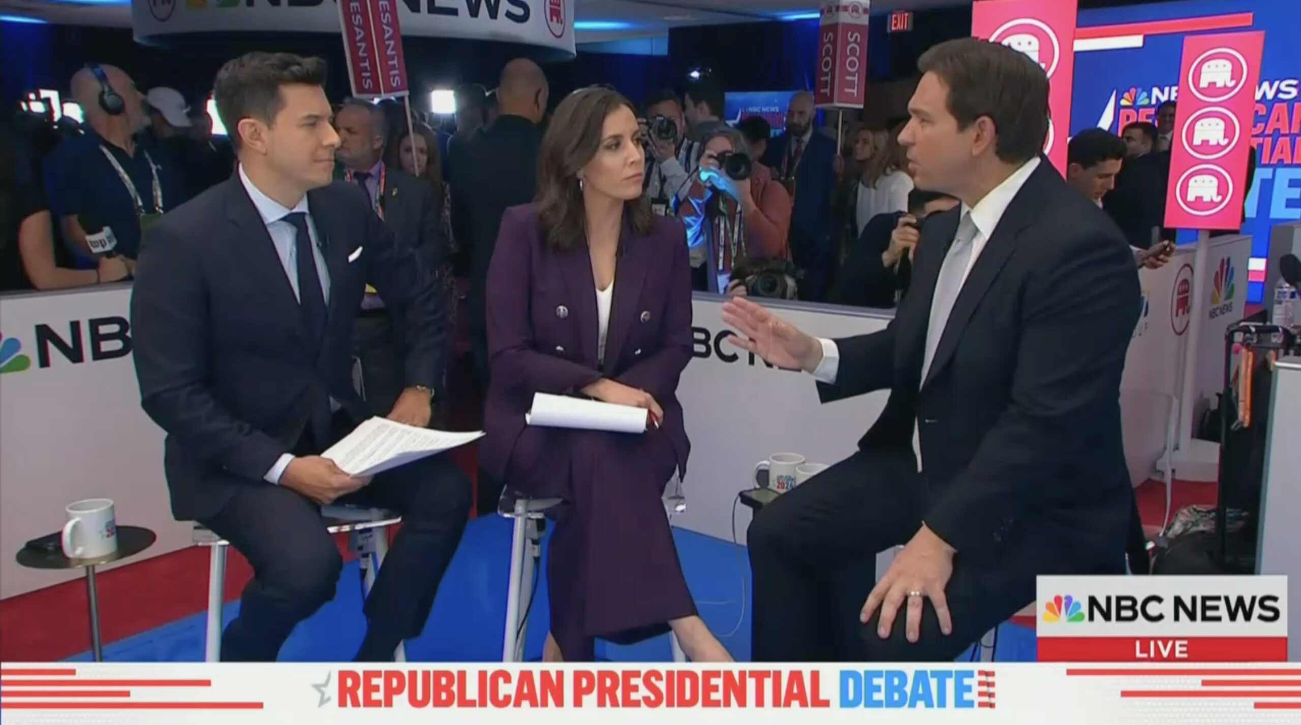 DeSantis Praises NBC Moderators for a ‘Good Job’, Says Debate Was More ...