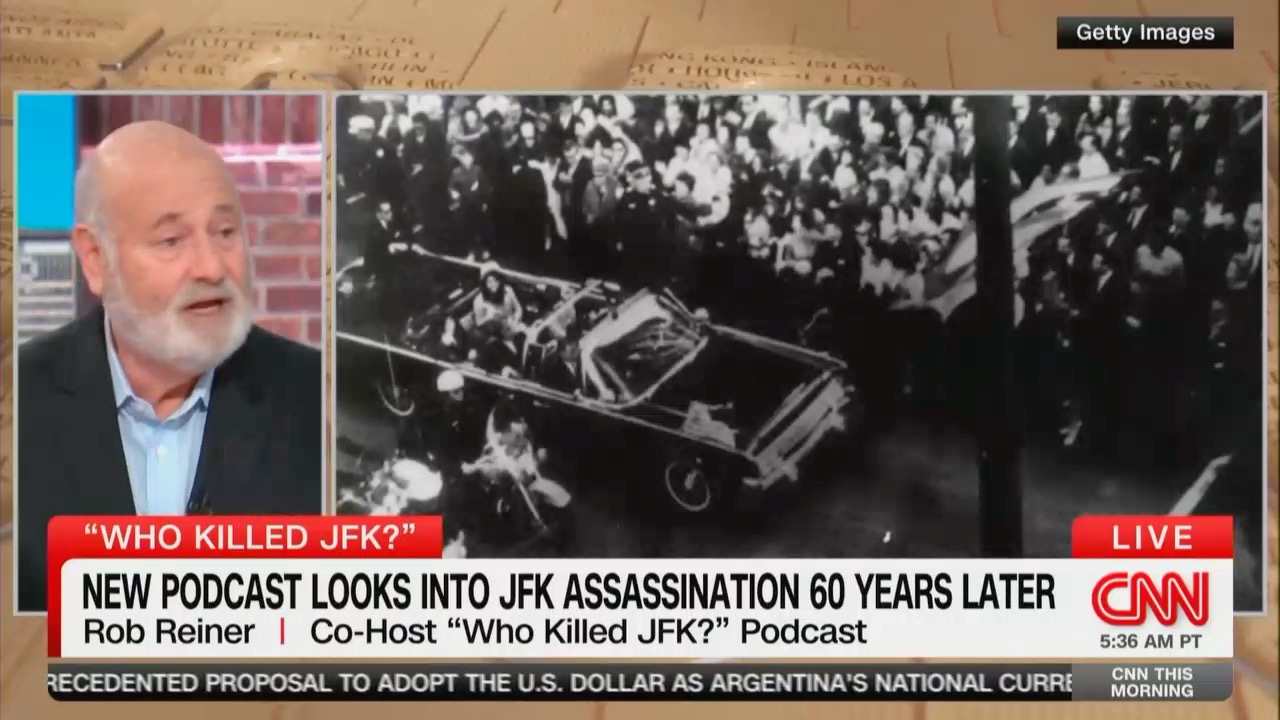 Rob Reiner Is '100%' Certain That FOUR People Shot JFK