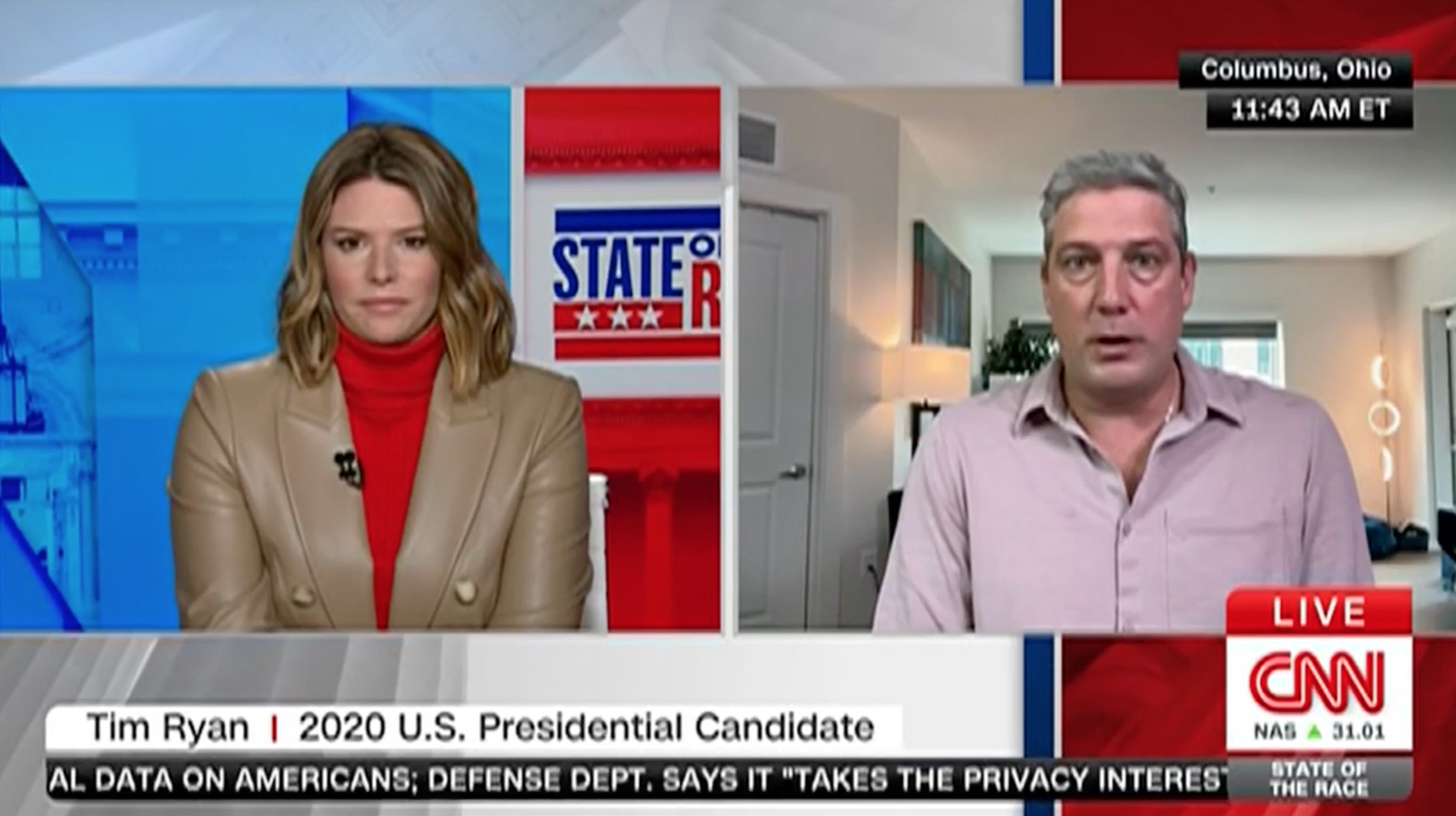 Tim Ryan: Joe Biden Should Not Run Again in 2024