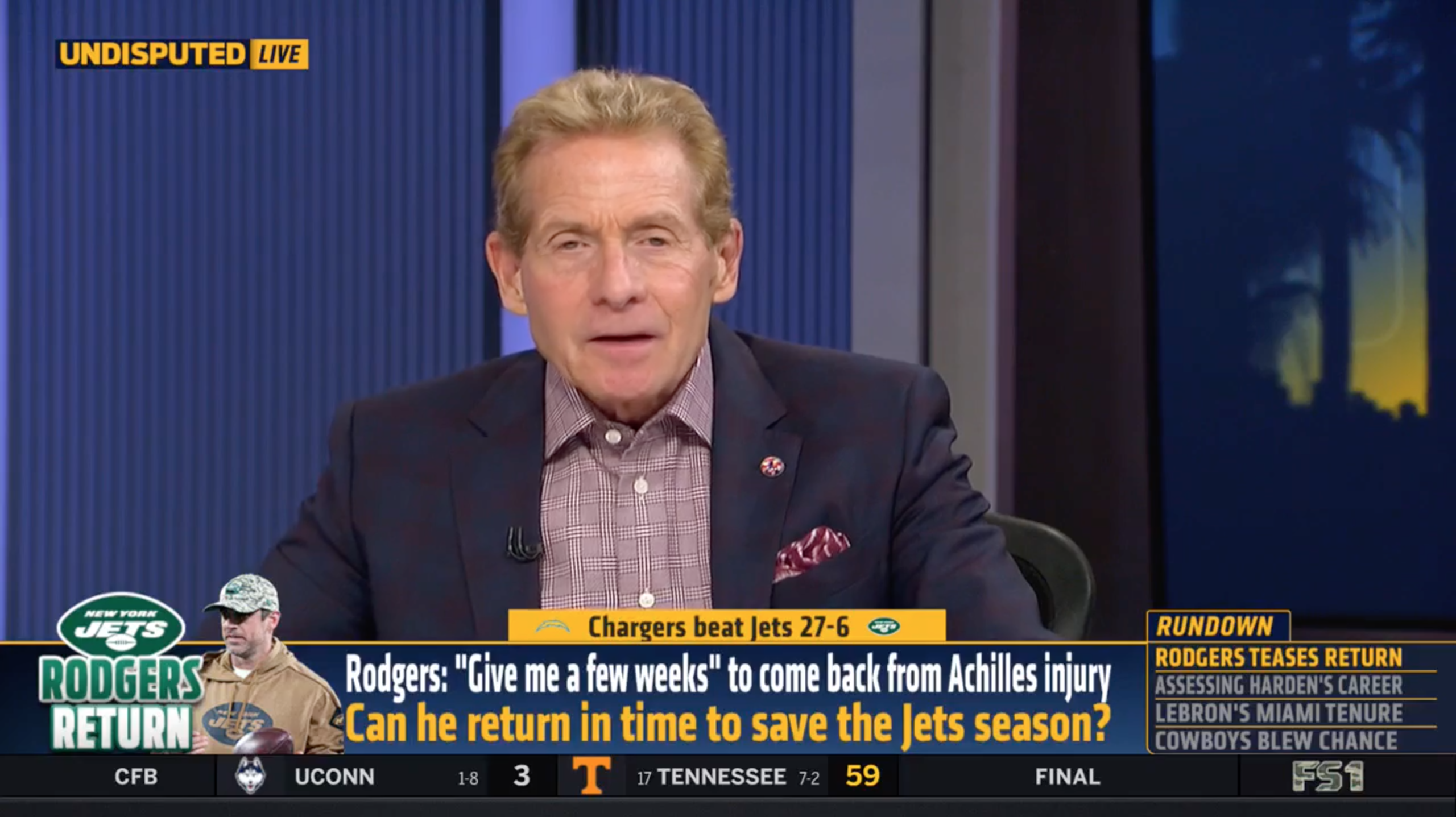 Skip Bayless Confirms That He's Leaving Fox Sports