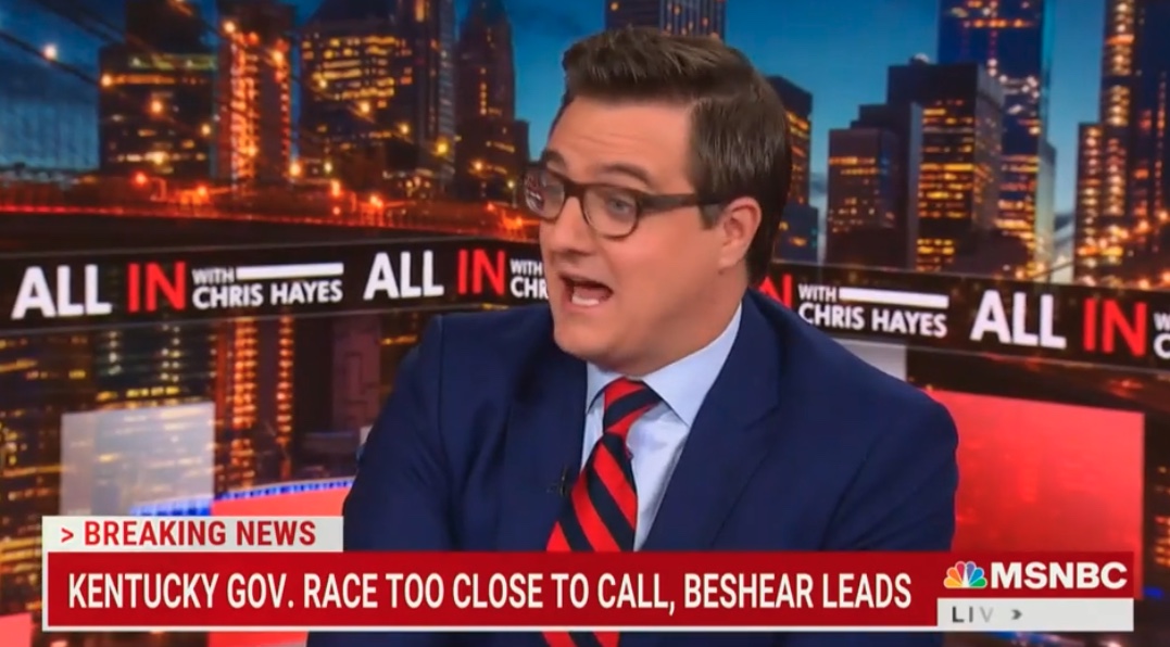 Chris Hayes Reacts to Brutal Election Results for Daniel Cameron