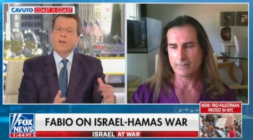 Fox Turns to Fabio To Weigh In on War in Gaza
