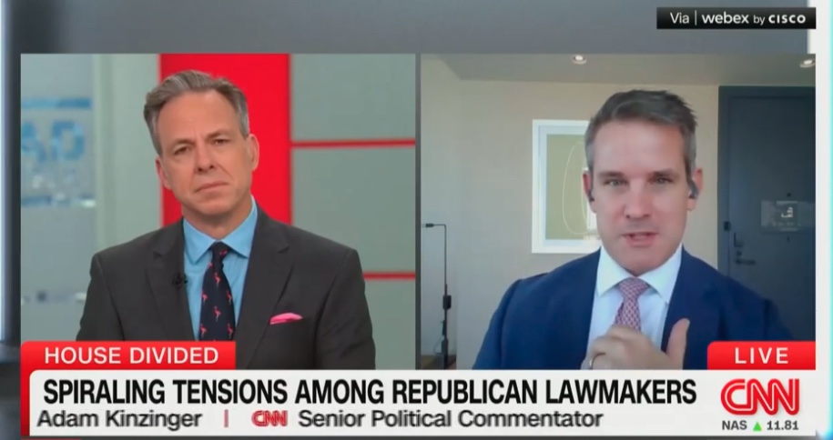 Kinzinger Says Kevin McCarthy Shoulder-Checked Him in Congress – 'Twice!'