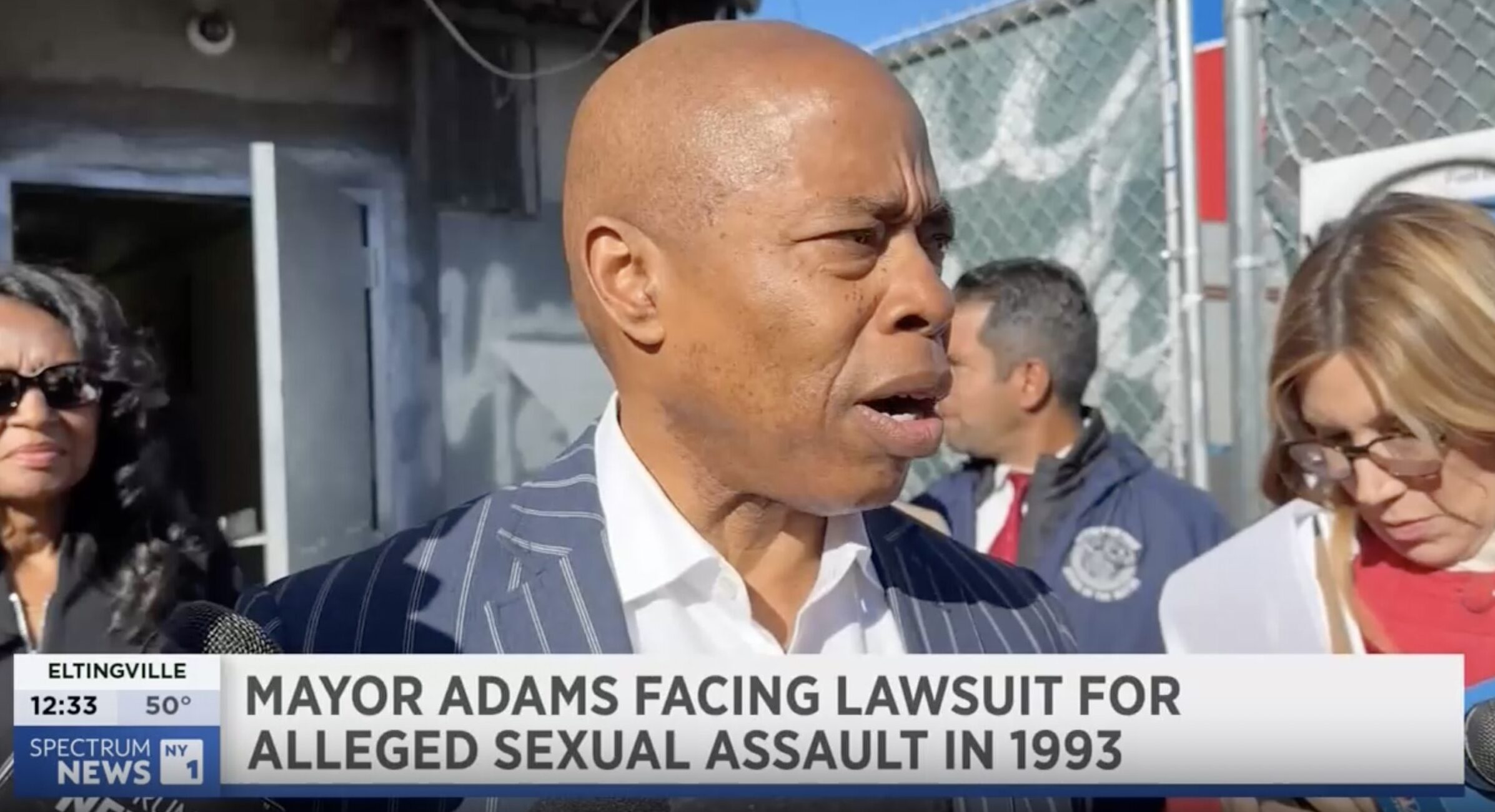 VIDEO: NYC Mayor Eric Adams Denies Sexual Assault Allegation