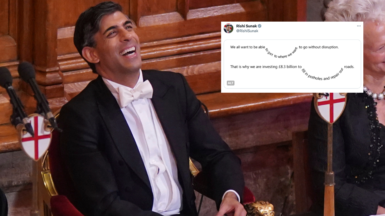 ‘Did You Make This Yourself?’ Rishi Sunak Roasted For Pothole Meme