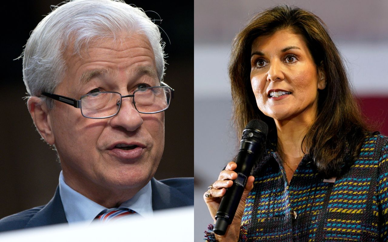 Jamie Dimon Reveals He's Been Talking With Nikki Haley