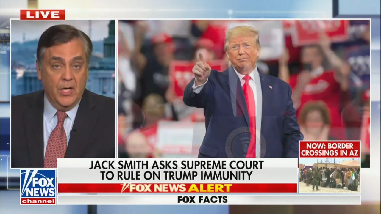 Jonathan Turley: Jack Smith Fears Trump Will Pardon Himself