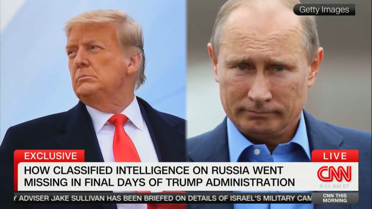 Classified Russian Intel Binder Missing From Trump Admin